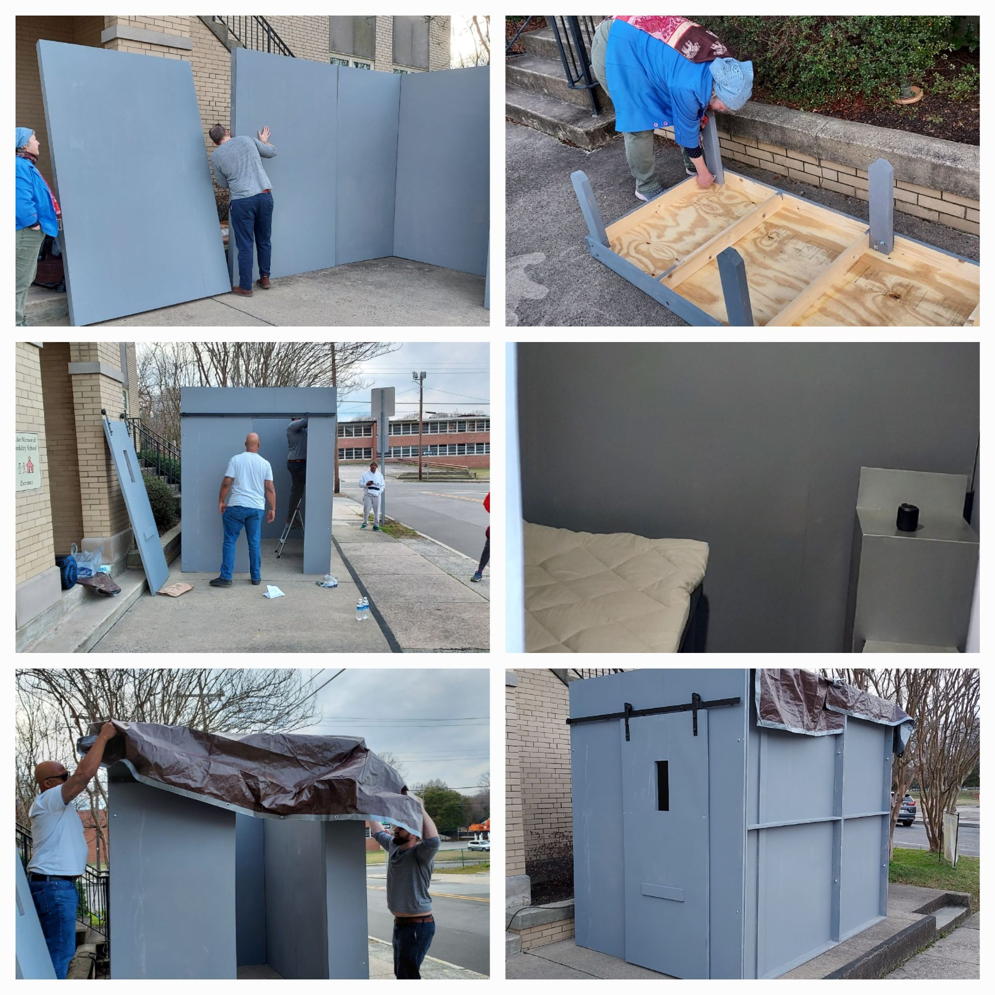 End Solitary NC's Replica Solitary Confinement Cell - DRNC